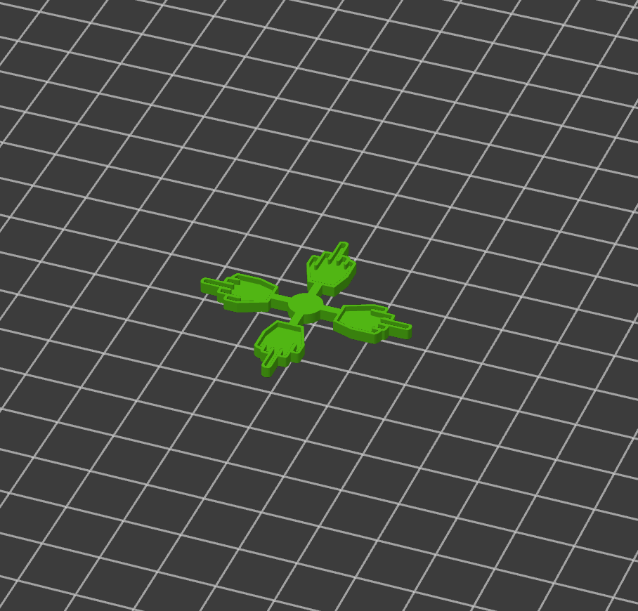 Middle Finger Extruder Motor Visualizer by MrSnid | Download free STL ...