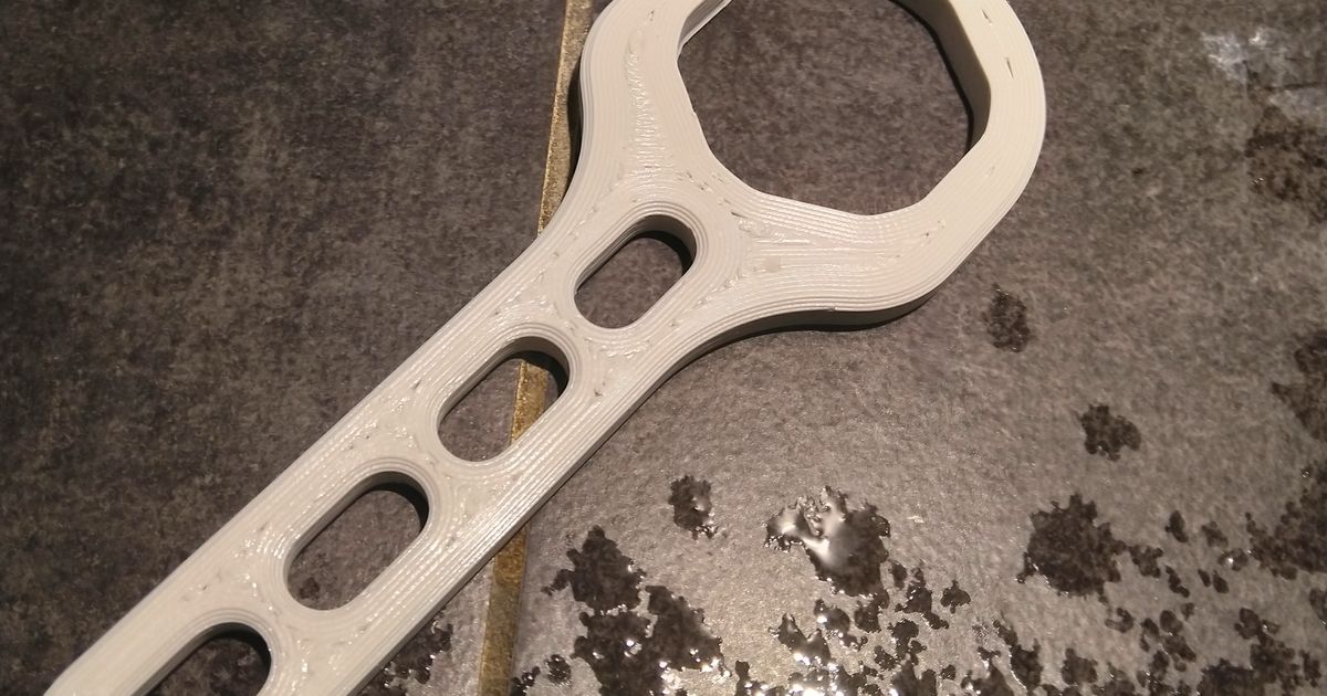 34mm Grohe thermocartridge spanner by JZ | Download free STL model ...