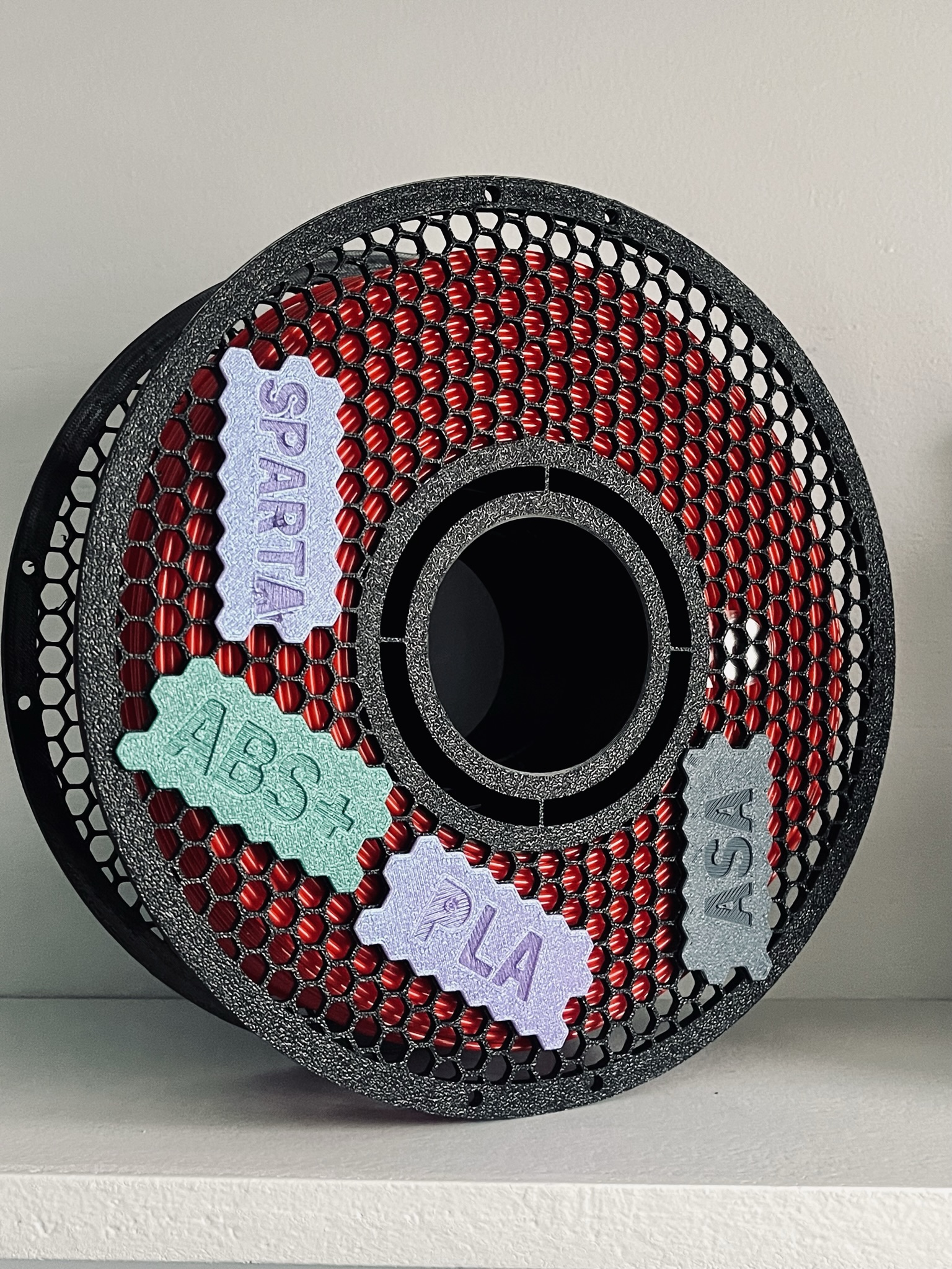 Labels for Bambu Lab Reusable Spool Hex Remix by Mikhail | Download free STL model | Printables.com