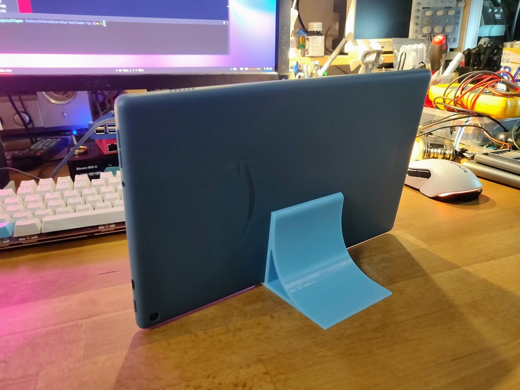 Amazon Fire HD10 Gen9 (2019) Stand by pulsar | Download free STL model ...