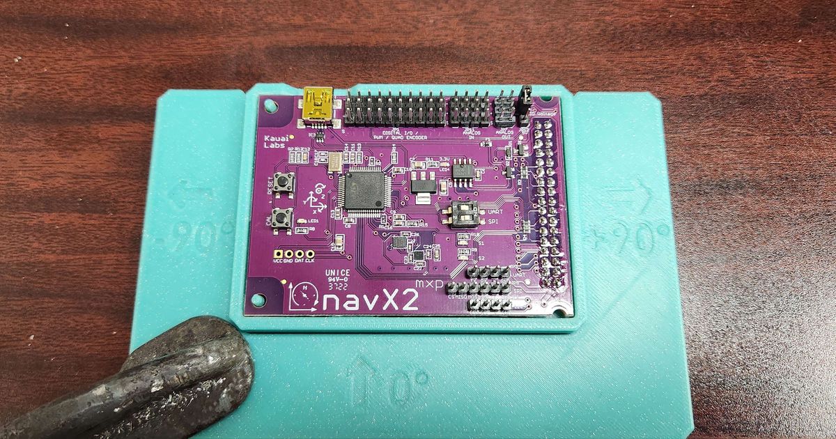 NavX2-MXP Calibration Jig von TayNet | Kostenloses STL-Modell herunterladen | Printables.com