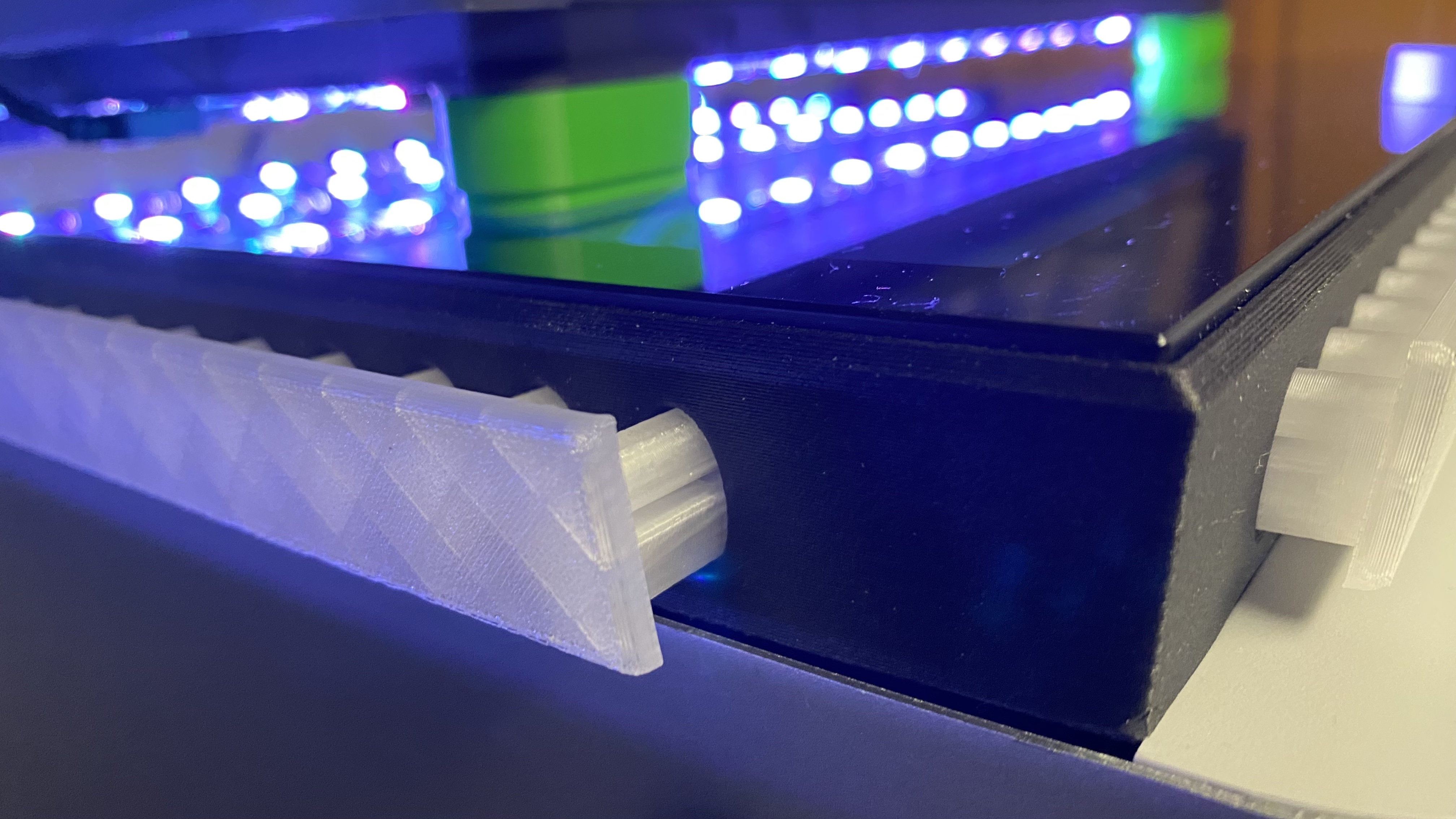 Bambu Lab X1-C P1P Vented Lid Riser by RockChewer | Download free STL ...