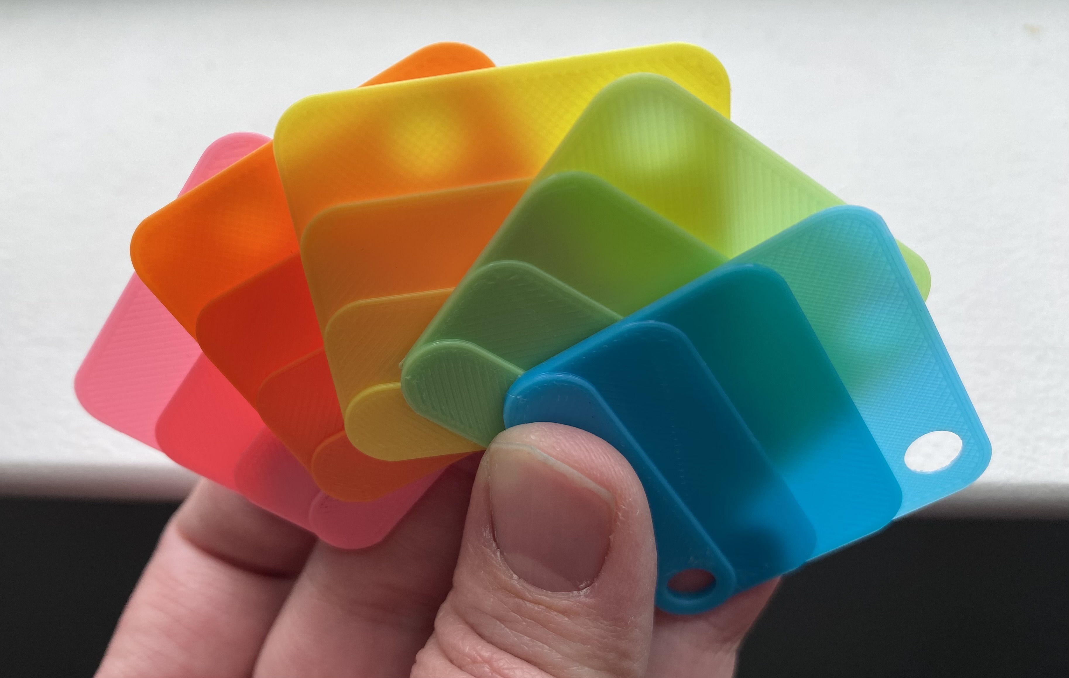 Filament Color Sample Remix by tjdesign | Download free STL model ...