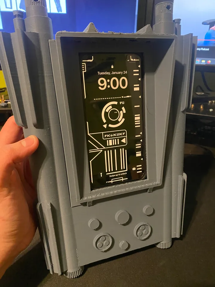 Star Wars Inspired Datapad (Clone Wars/Bad Batch) by LabArmor | Download free STL model ...