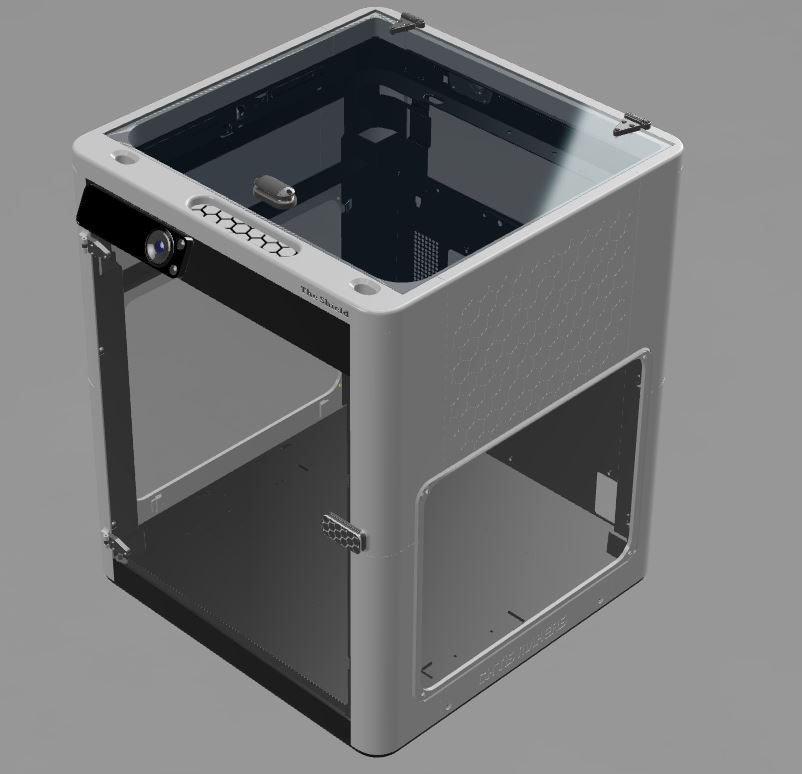 The Shield enclosure for Bambu lab P1P by Ch'tis Makers Deux | Download ...