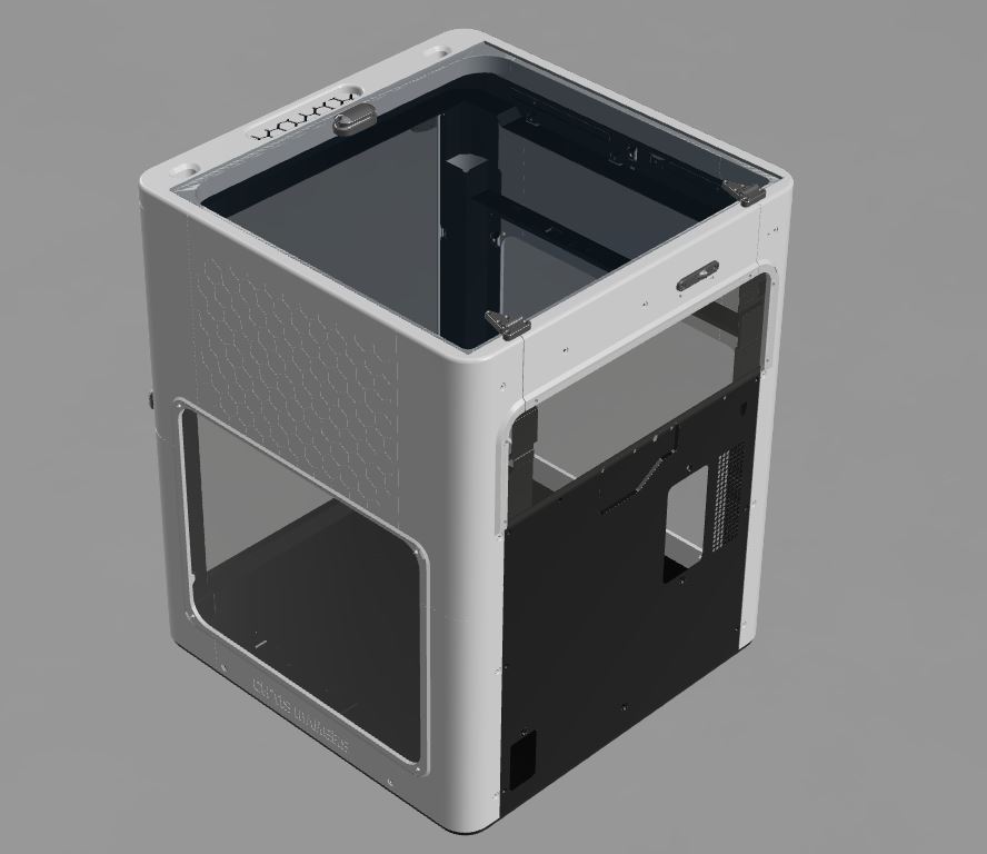 The Shield enclosure for Bambu lab P1P by Ch'tis Makers Deux | Download ...