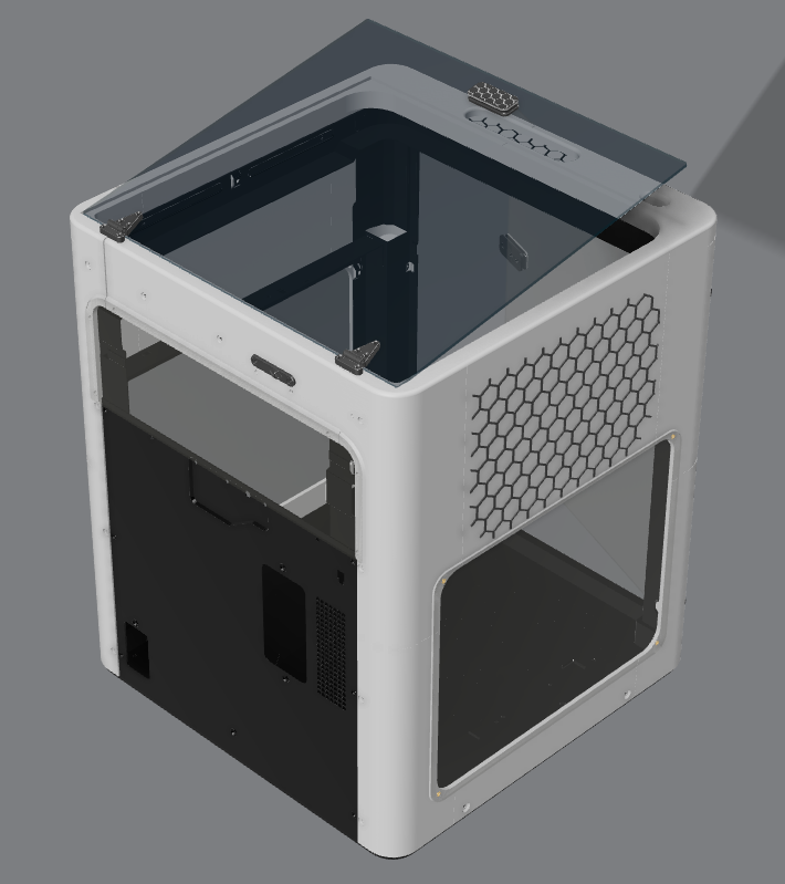 The Shield enclosure for Bambu lab P1P by Ch'tis Makers Deux | Download ...