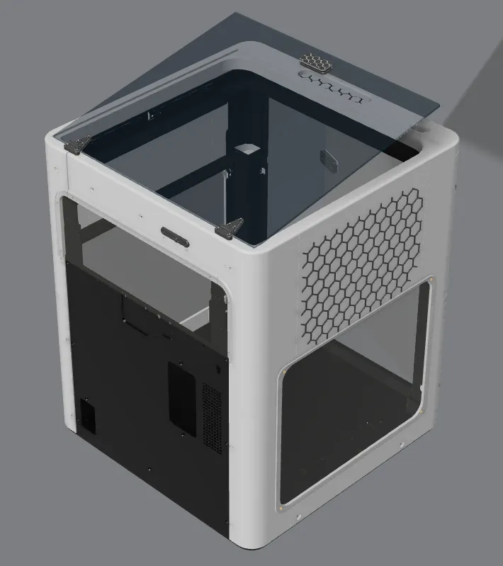 The Shield enclosure for Bambu lab P1P by Ch'tis Makers Deux | Download ...