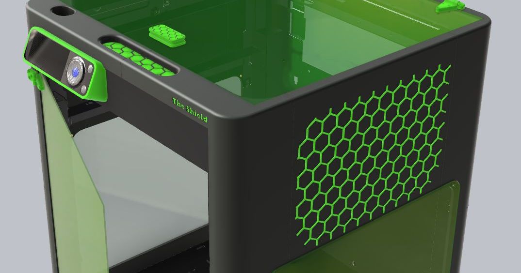 The Shield enclosure for Bambu lab P1P par Ch'tis Makers Deux ...