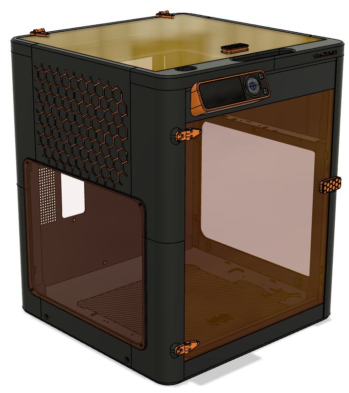The Shield enclosure for Bambu lab P1P by Ch'tis Makers Deux | Download ...