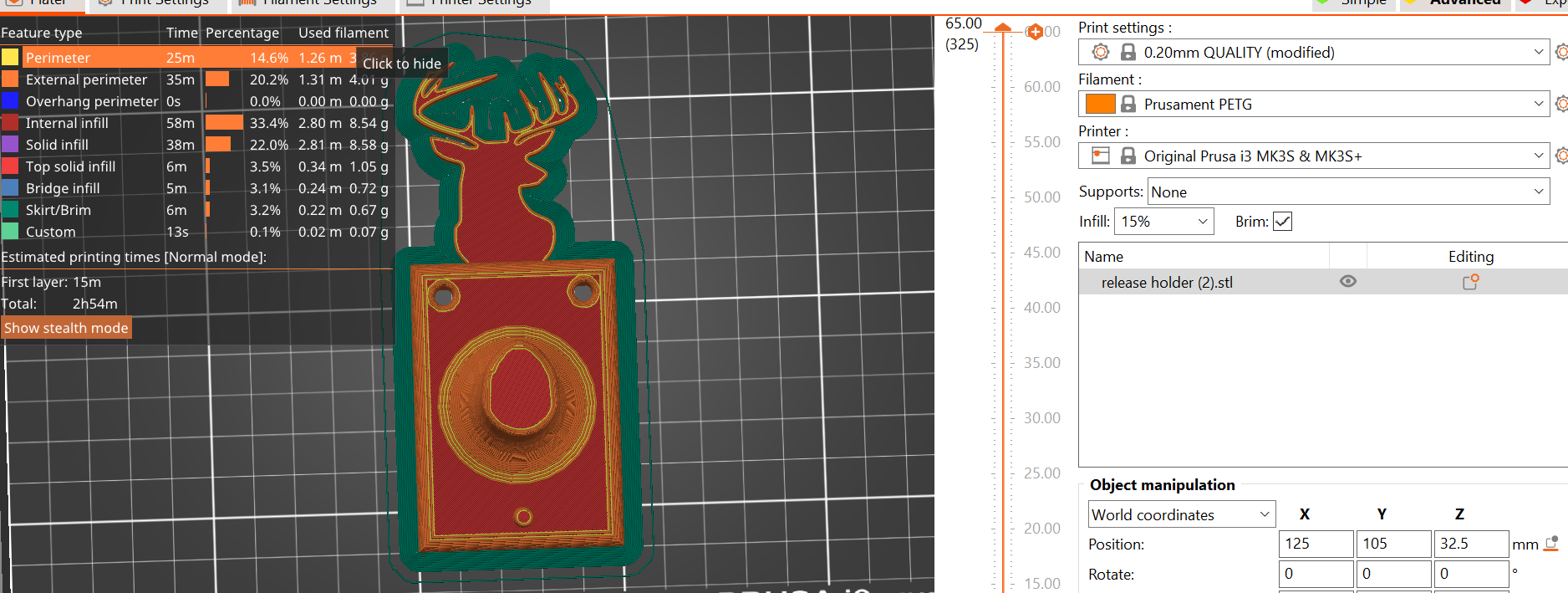 Compound Bow Wall Mount (Three versions) by DOCS | Download free STL ...