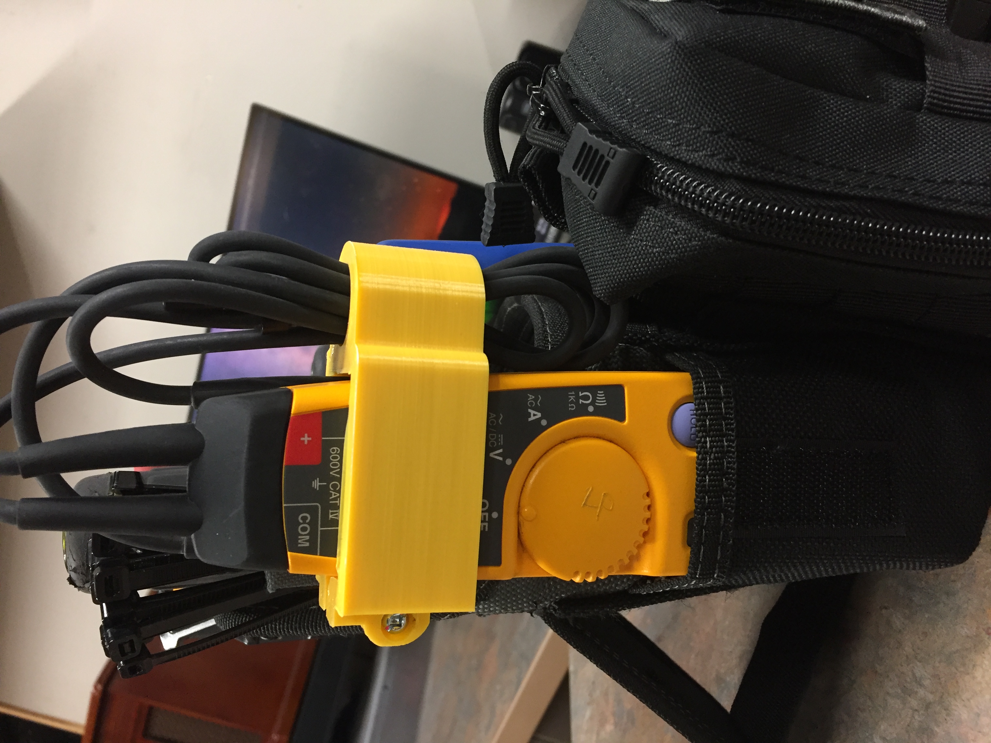 Fluke T5 Meter Lead Holder by Paglia Industries | Download free STL ...