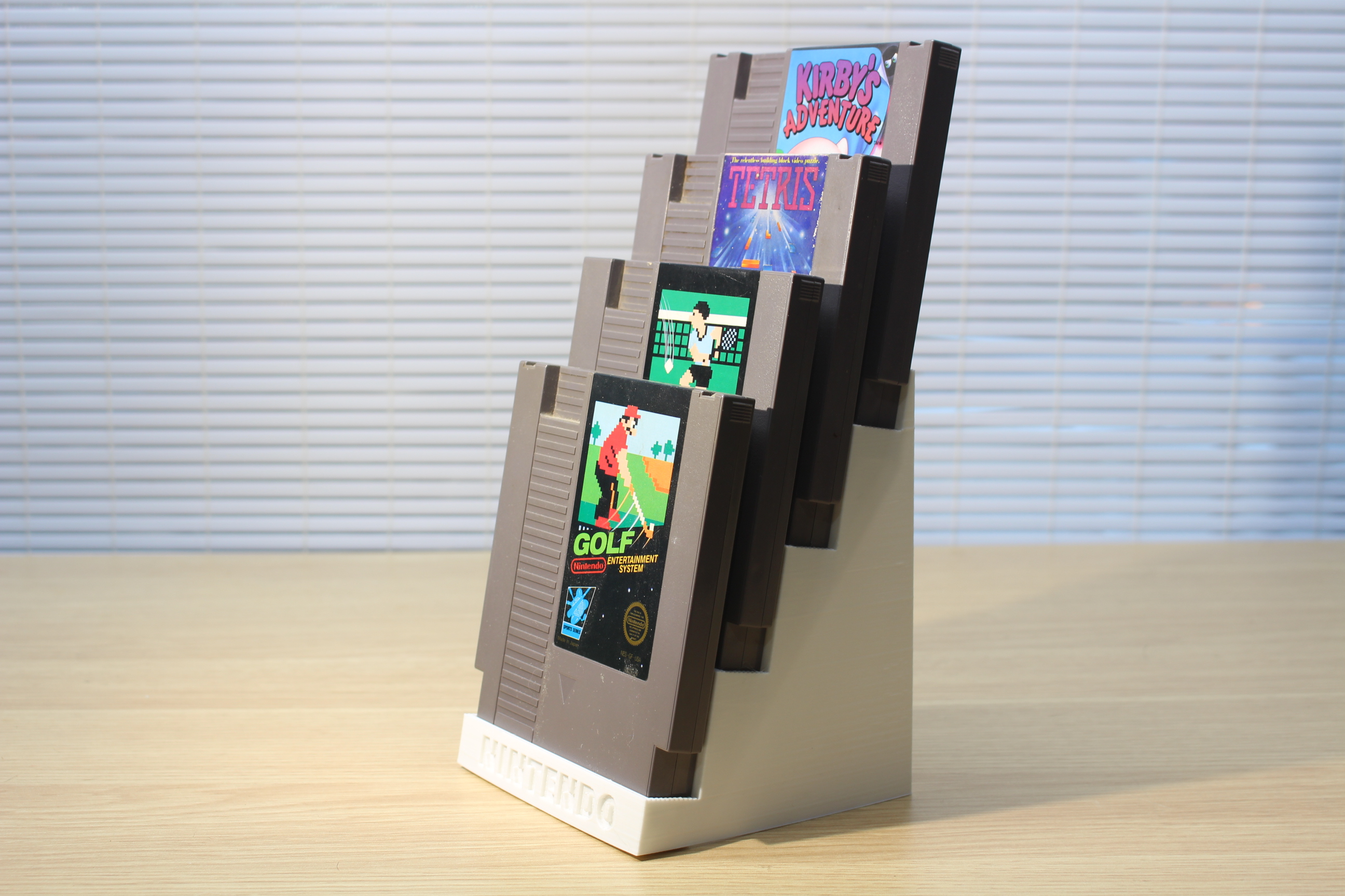 Nintendo Entertainment System Cartridge Stand by Zach Hovick | Download ...