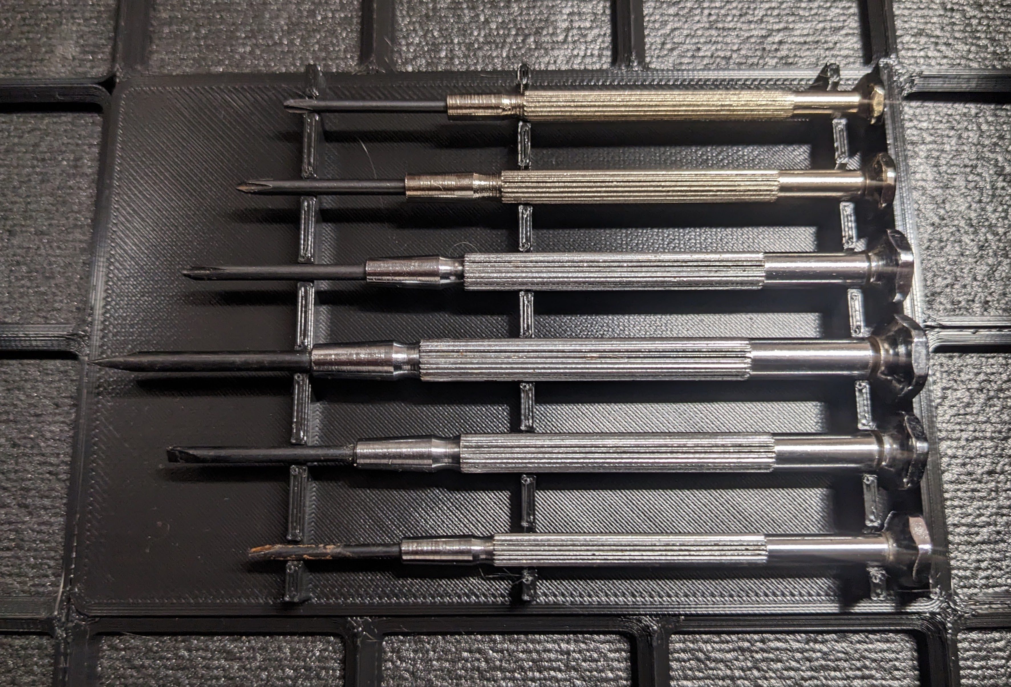 Gridfinity Jeweler Screwdriver Organizer by SailorJerry | Download free ...