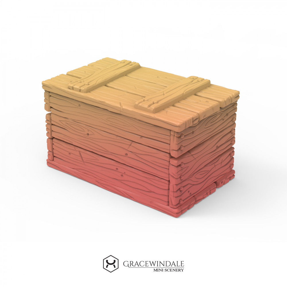 Old Crate von Gracewindale | Kostenloses STL-Modell herunterladen ...