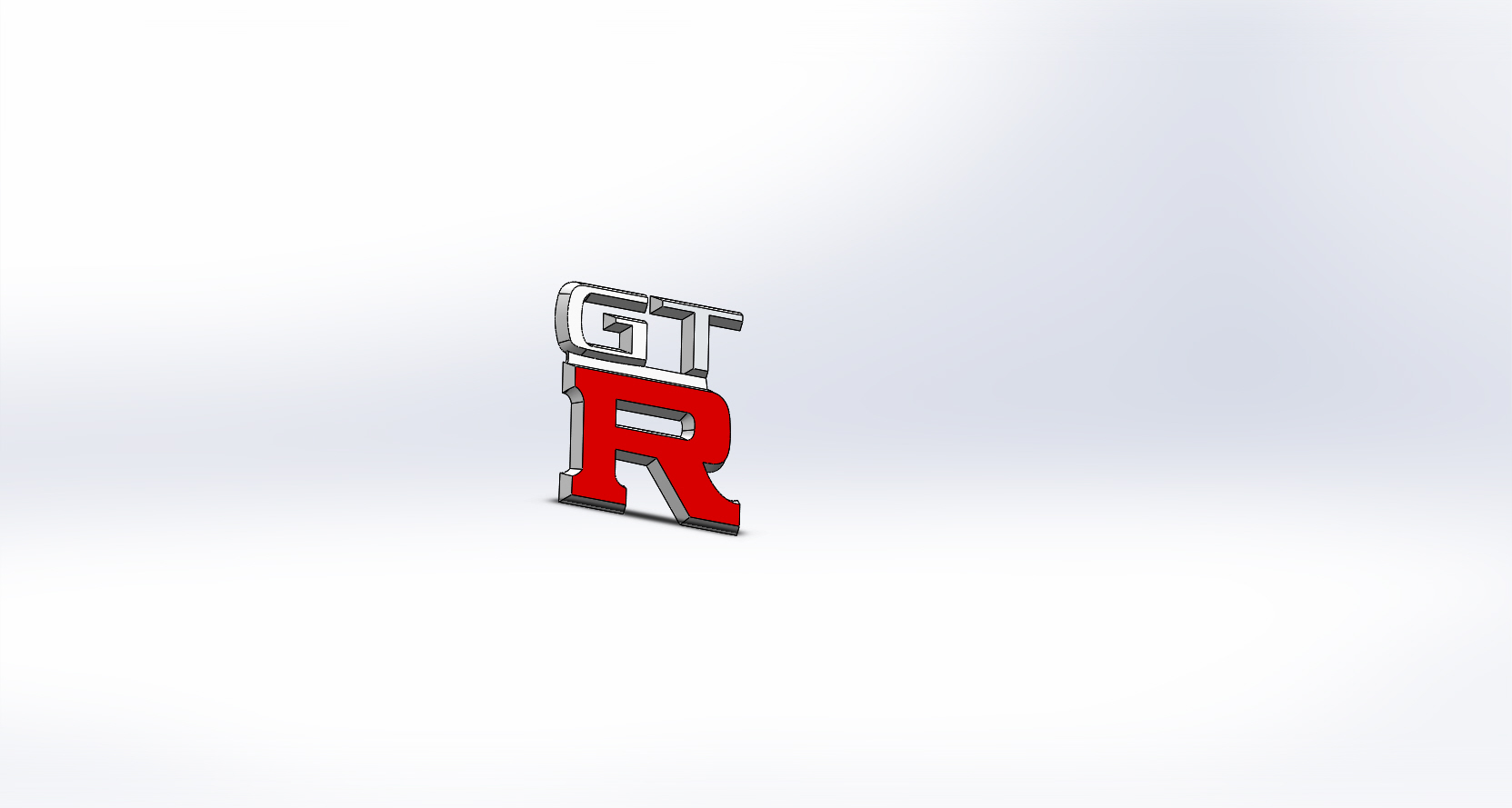 GT-R BADGE LOGO by XX121 | Download free STL model | Printables.com