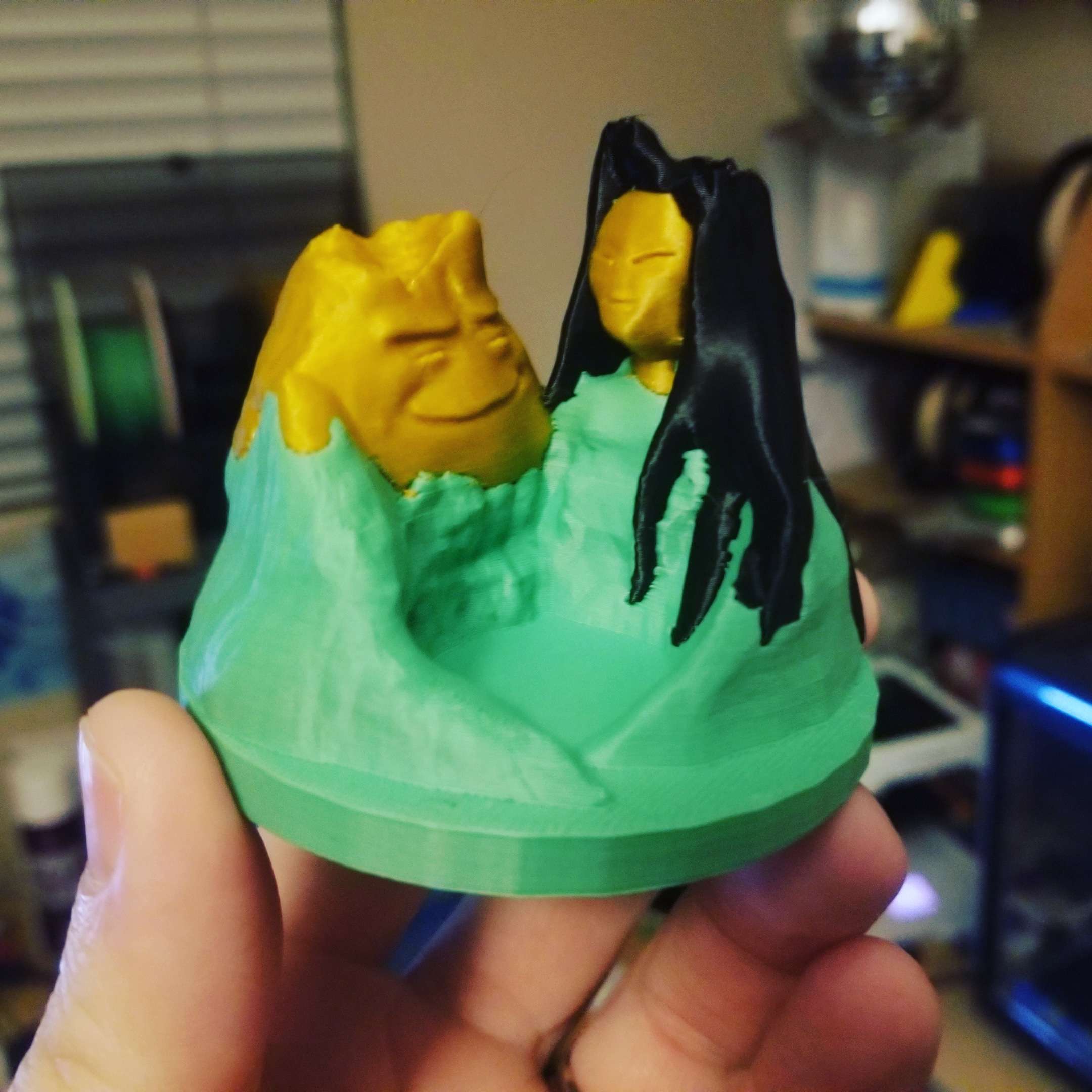 Someone to Lava Figurine by 3D Printing Professor | Download free STL ...
