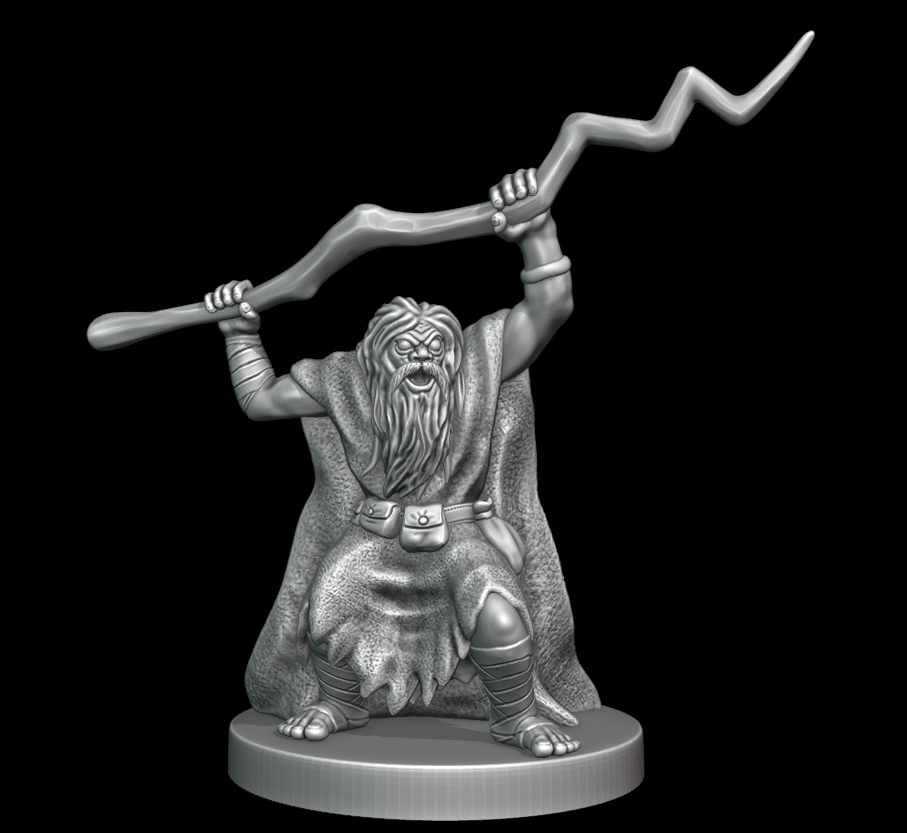 BOG WIZARD by Clay Rade | Download free STL model | Printables.com