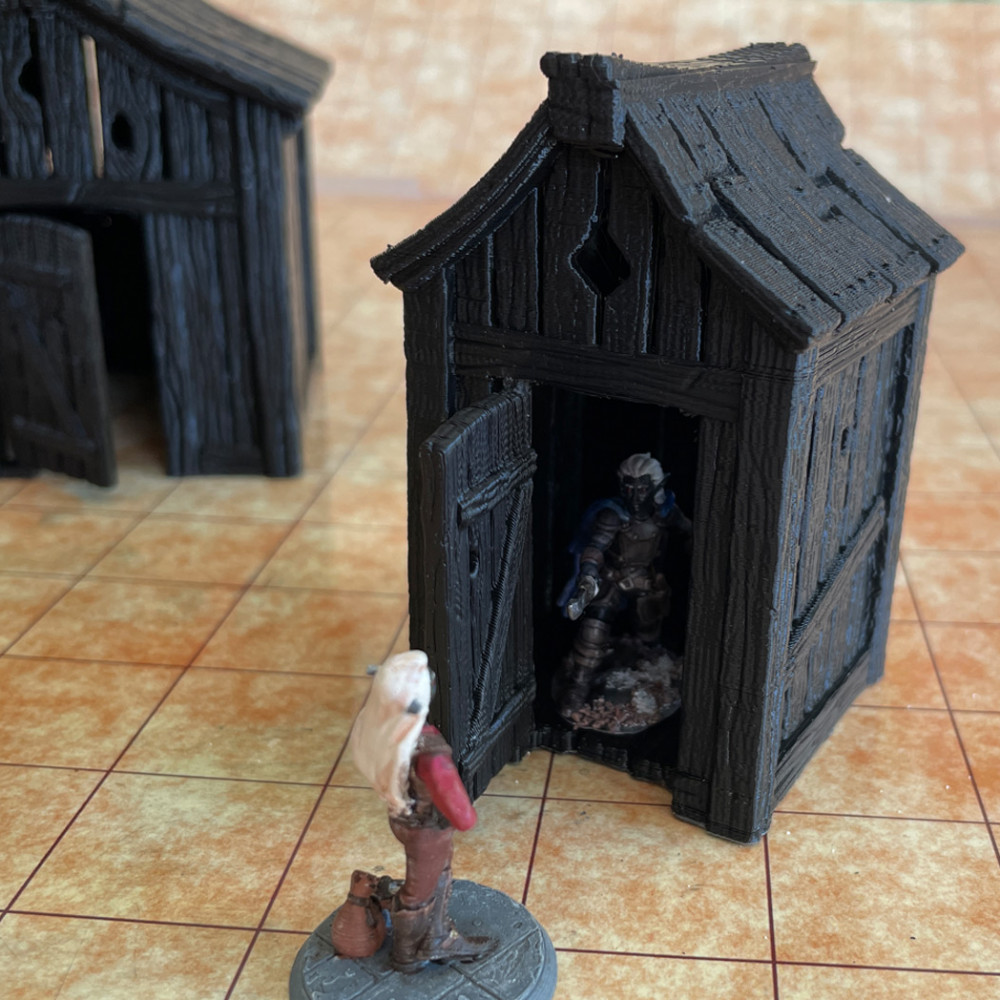 Outhouse by Gracewindale | Download free STL model | Printables.com