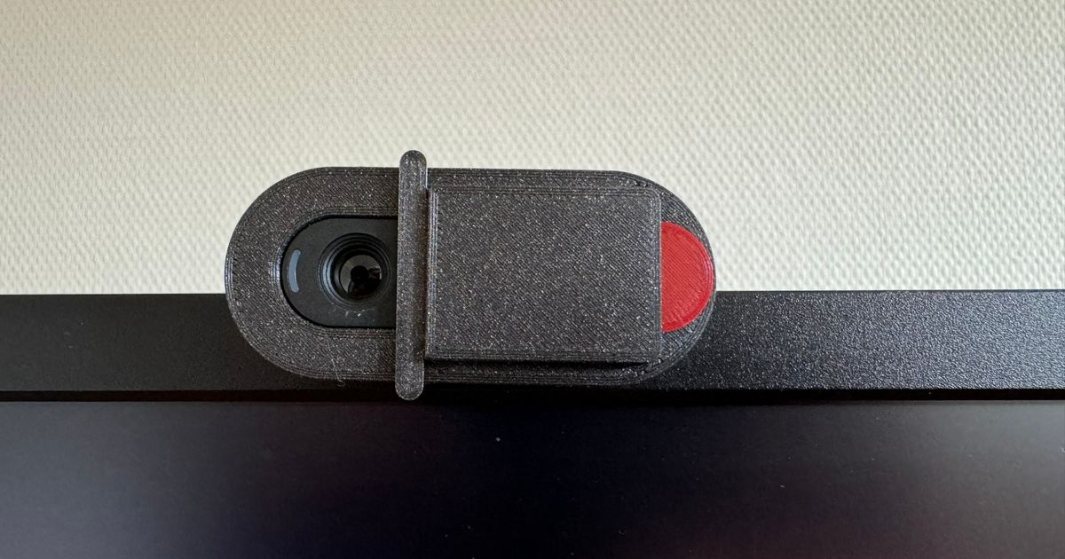 Logitech C505 Webcam Cover by lukas.pape91@gmail.com | Download free ...
