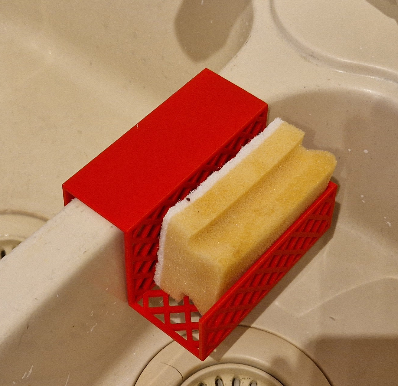 Kitchen Sink Sponge Holder - Right Holder - in all sizes (for all sinks ...