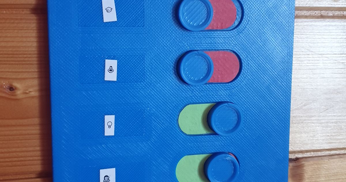 Simple task slider by Honey Badger | Download free STL model ...