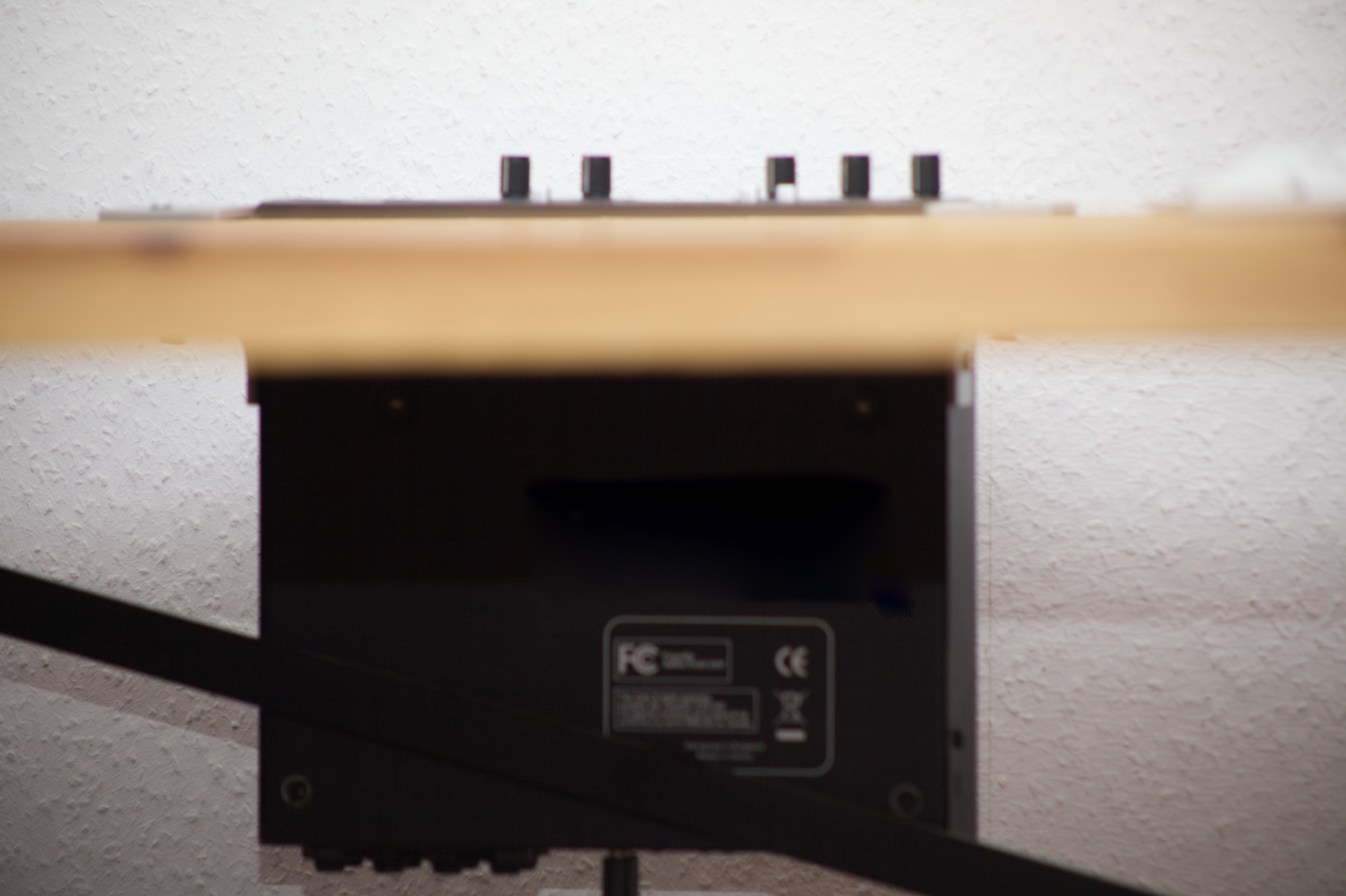 (BETA) Focusrite Saffire Pro 24 DSP vertical desk (d = 30,5mm) mount by ...