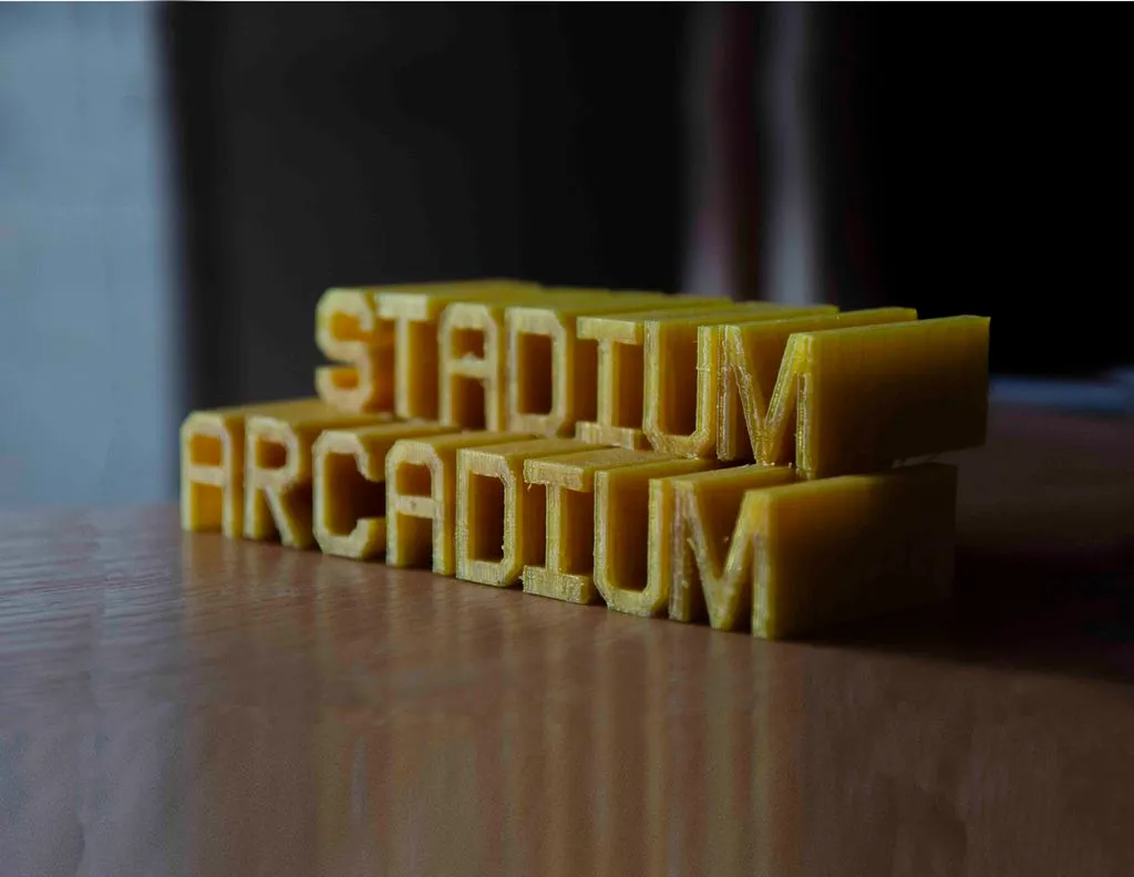 Stadium Arcadium logo by Thechopsee | Download free STL model ...
