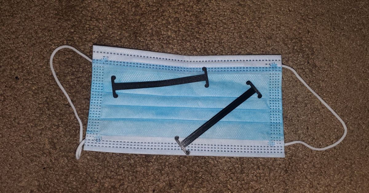 mask strap extension minimal by Old-Steve | Download free STL model ...