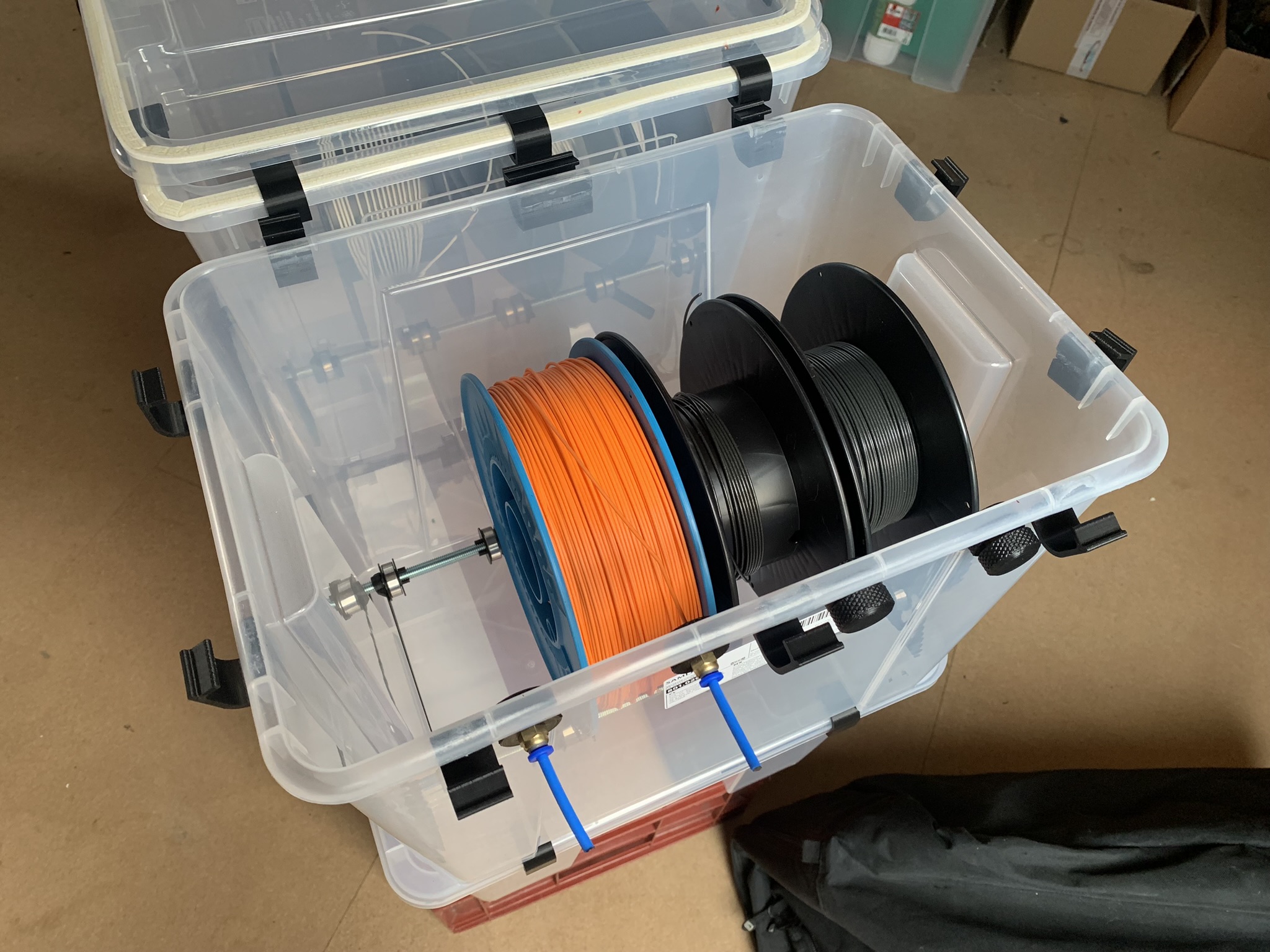 Minimalist Samla 22L and 65L filament storage remix (screwless and ...