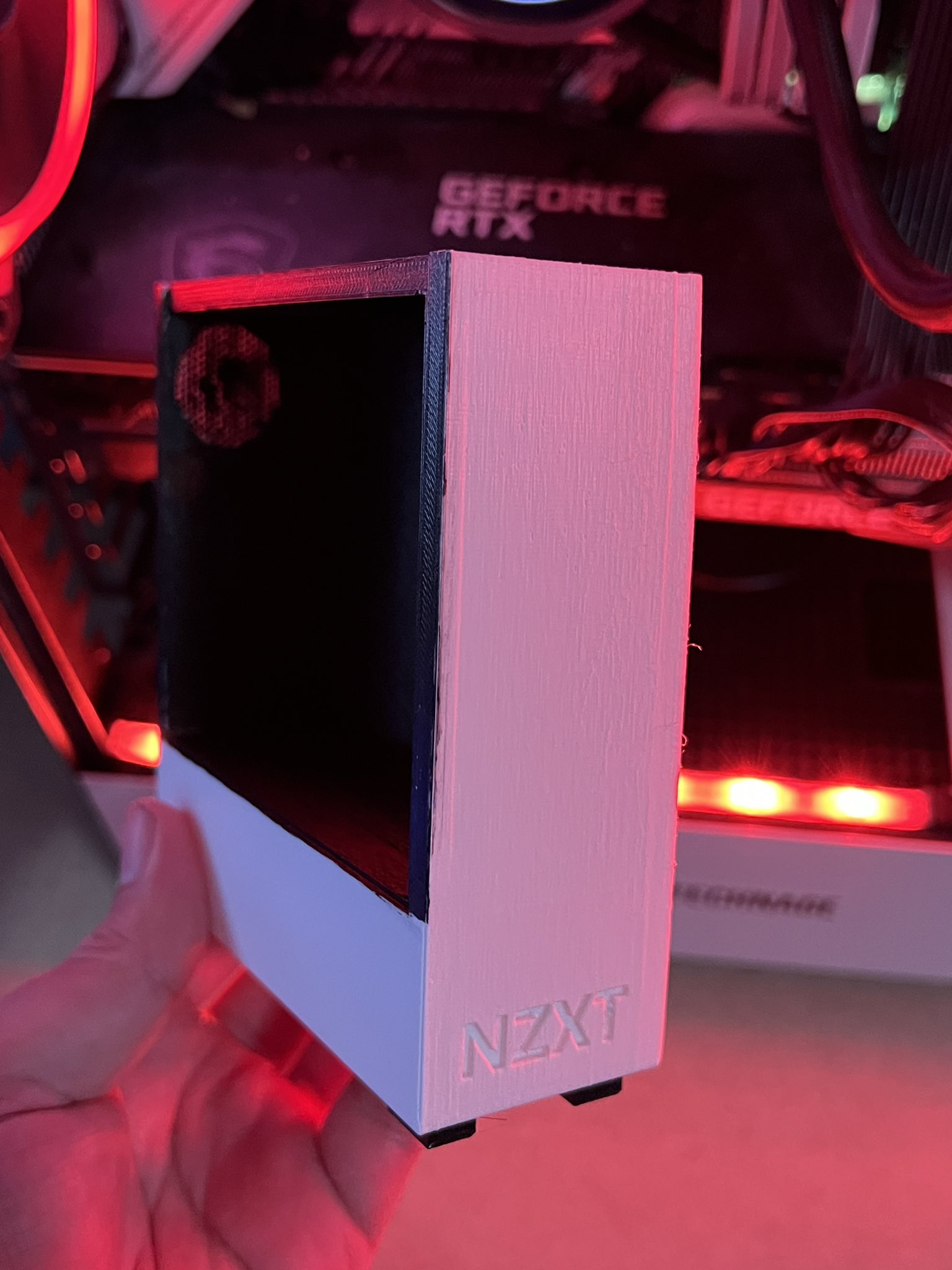 Mini NZXT PC Case Figurine by Henry3DPrinting | Download free STL model ...