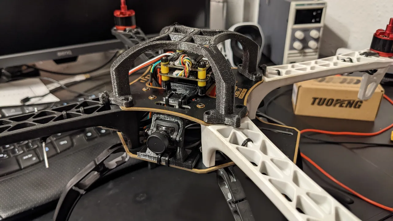 DJI F450 - Caddx Vista Mount by F. Mandel | Download free STL model ...