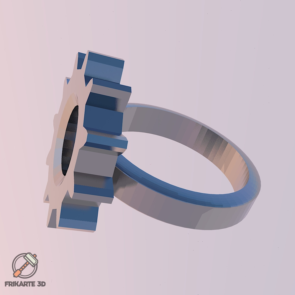 Gear Ring by Frikarte3D | Download free STL model | Printables.com