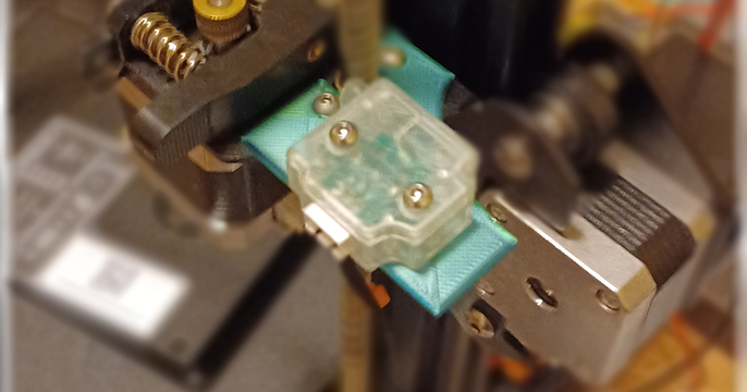 Filament Sensor mount for Ender 3 by Ben's Many Arts | Download free ...