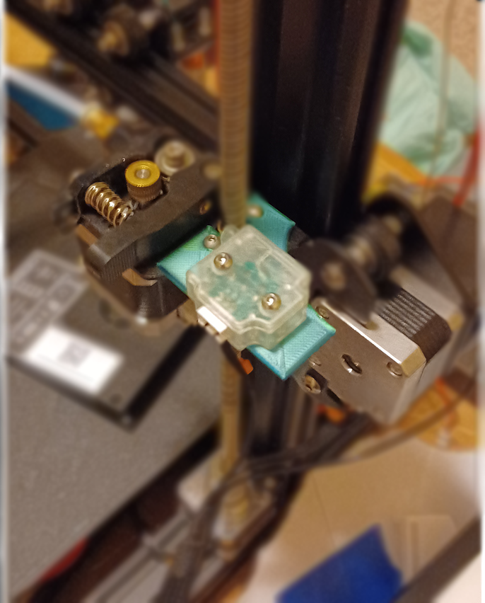 Filament Sensor mount for Ender 3 by Ben's Many Arts | Download free ...