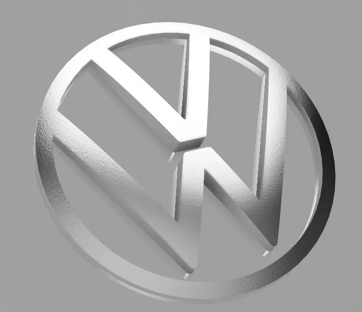 VW logo 40mm by 4sStylZ | Download free STL model | Printables.com