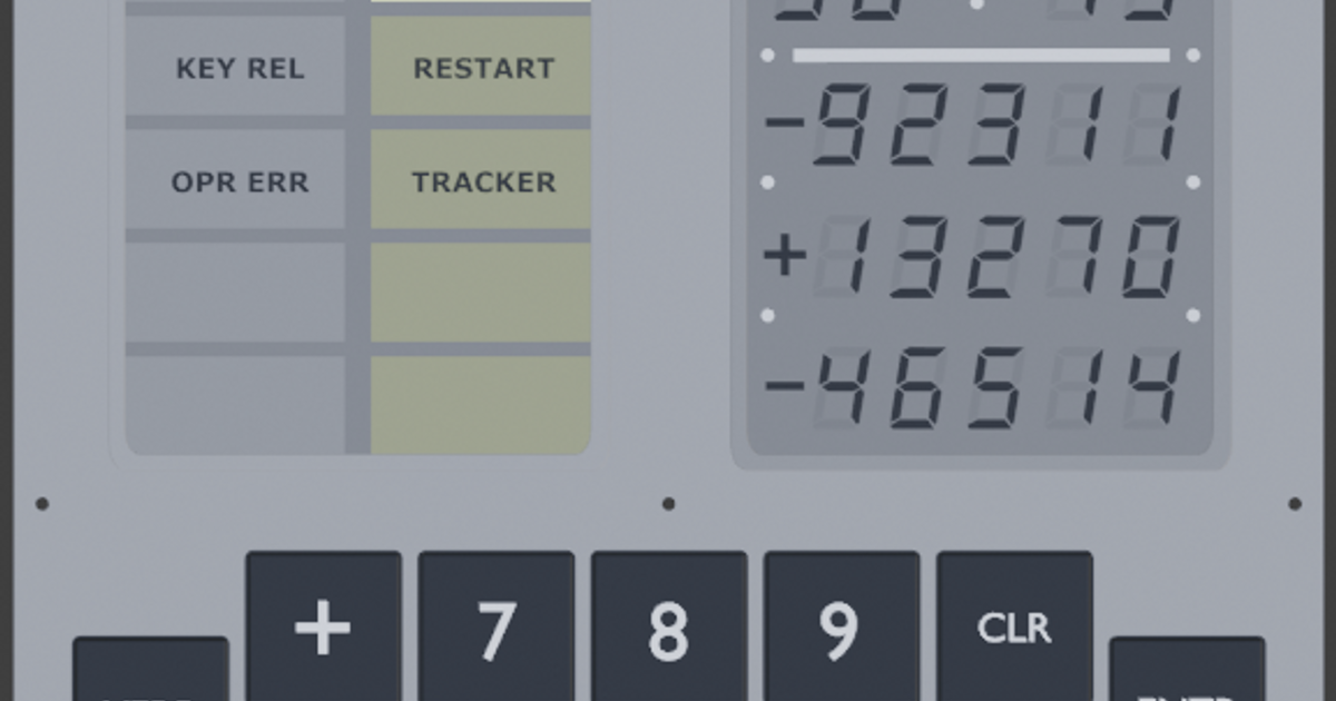 DSKY - Apollo 11 On Board Computer by Loafers Lodge | Download free STL ...