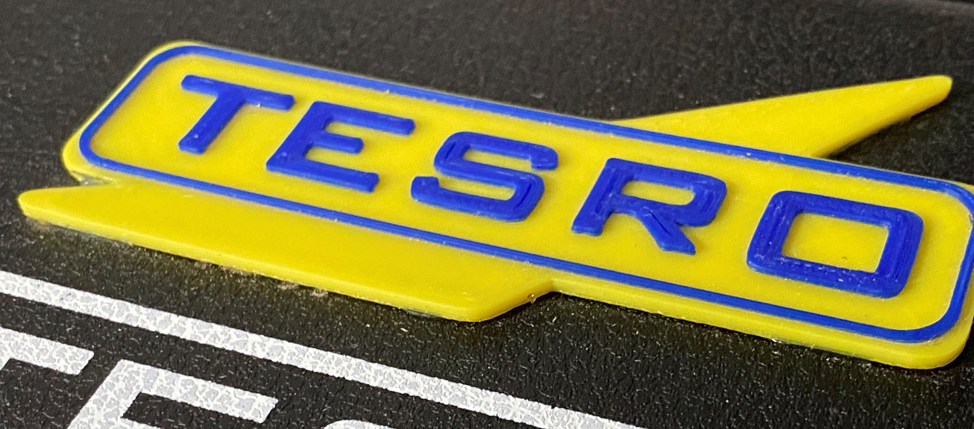 Tesro Emblem by Tritschi | Download free STL model | Printables.com