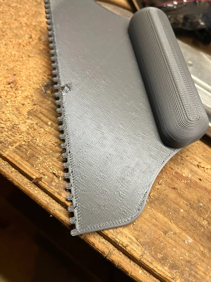 Notched trowel 3m adhesive scraper by Marko118 | Download free STL ...