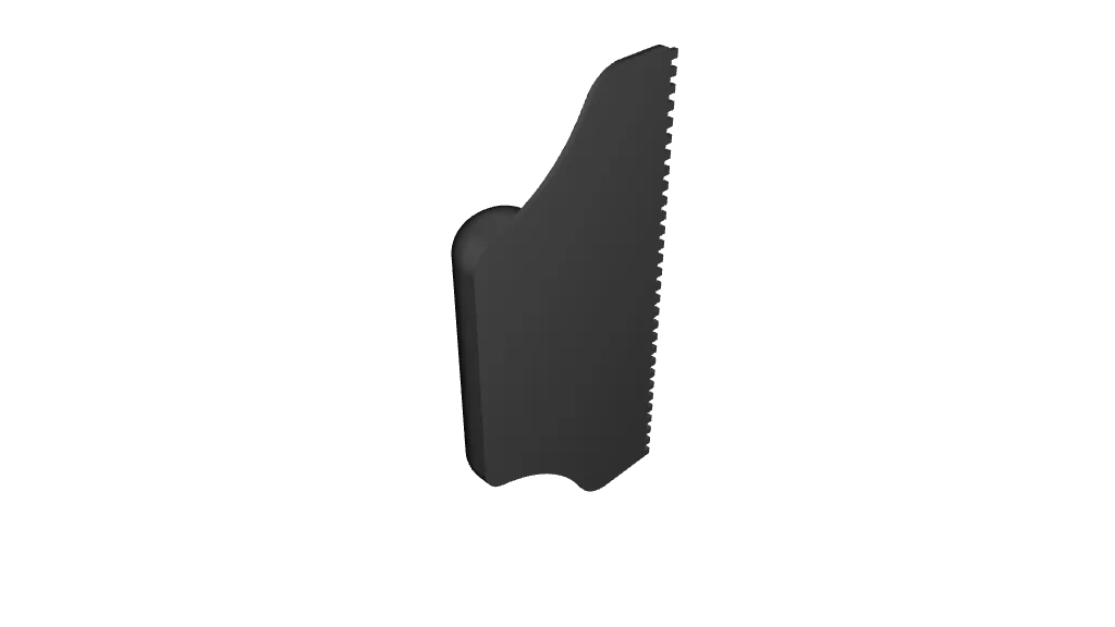 Notched trowel 3m adhesive scraper by Marko118 | Download free STL ...