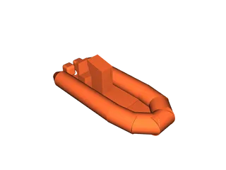 Inflatable boat by Nebula Printing | Download free STL model ...