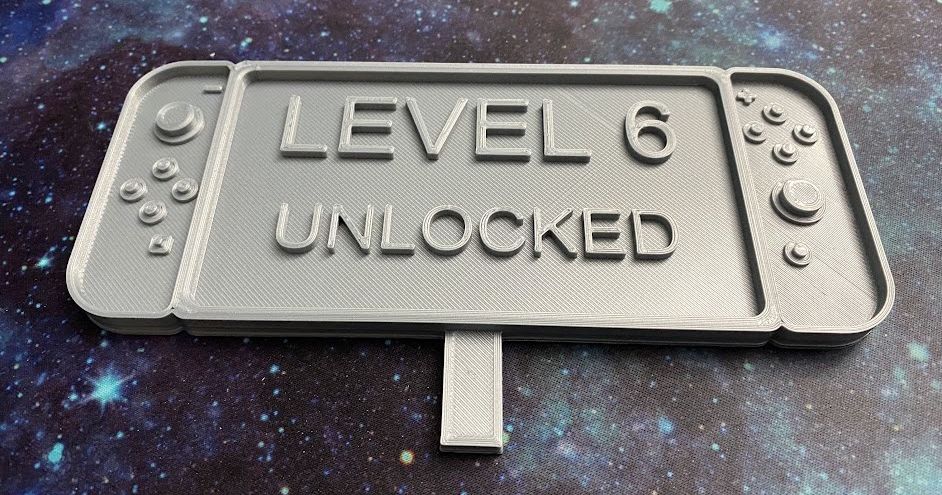 Nintendo Switch Birthday Cake Topper by BAD Gumby | Download free STL ...