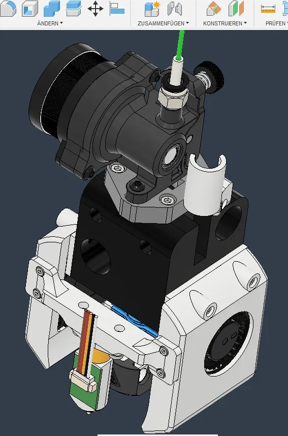 CR-200b printhead with Orbiter V1.5 and Bl Touch by René Jenner ...