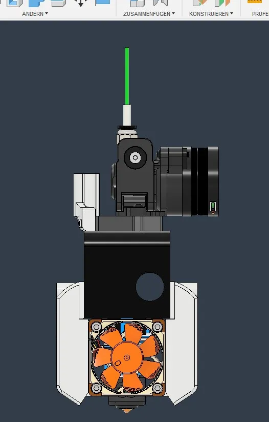CR-200b printhead with Orbiter V1.5 and Bl Touch by René Jenner ...