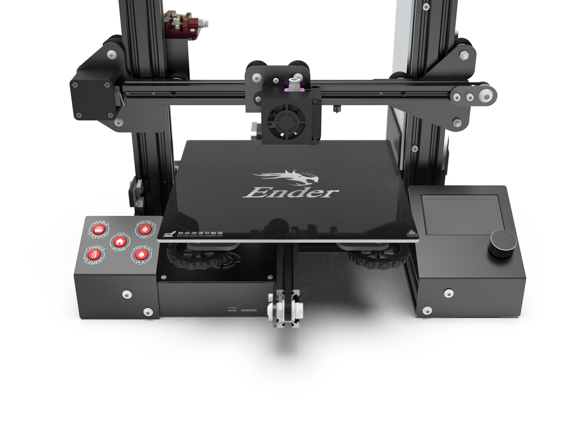 [WIP] Macro buttons for Geeetech A10 / Ender 3 / CR10 by UWU_Design | Download free STL model ...