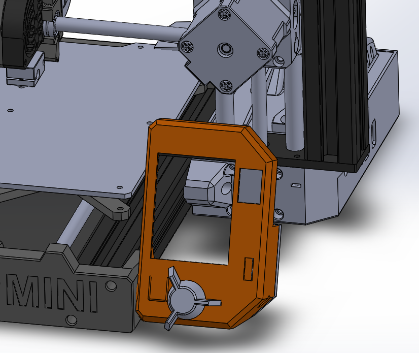 Prusa Mini & Mini+ USB-Plug and Power Switch Frontplates by ChefBenni ...