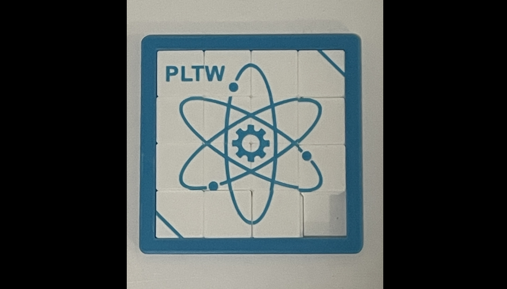 PLTW Sliding Puzzle! by Cowen Prints | Download free STL model ...