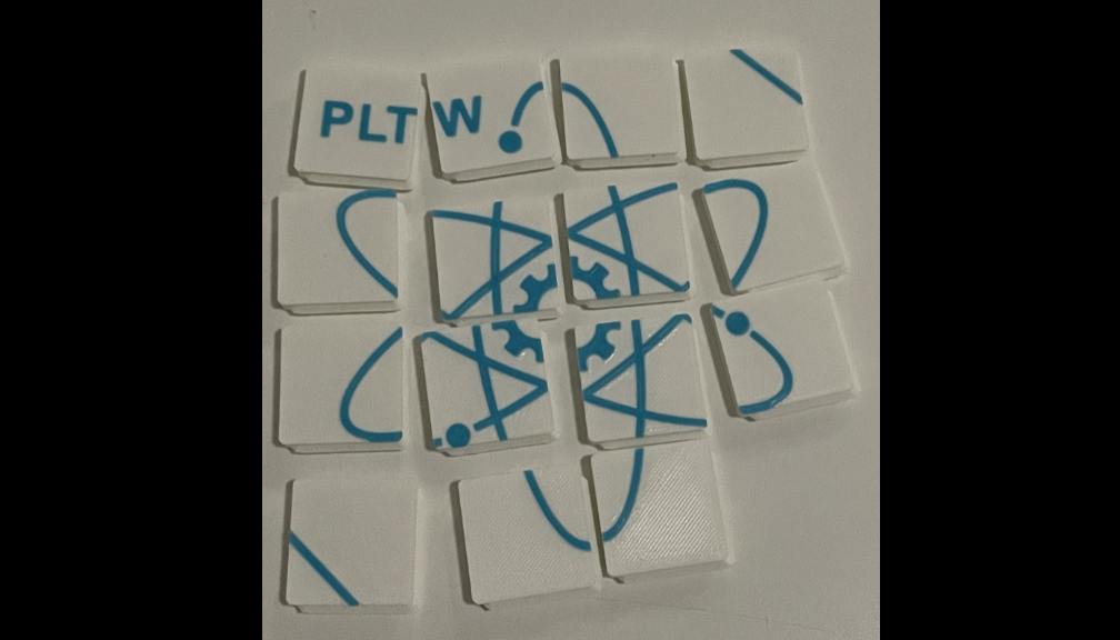 PLTW Sliding Puzzle! by Cowen Prints | Download free STL model ...