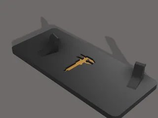 Caliper Holder by maxcou | Download free STL model | Printables.com