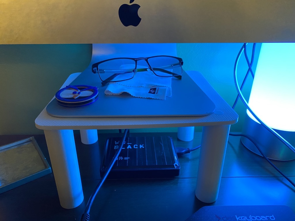 Simple Desk Monitor Stand by dudash.creates | Download free STL model ...